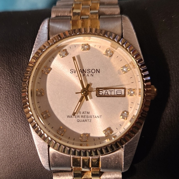 Swanson | Accessories | Vintage Swanson Japan Mens Watch | Poshmark